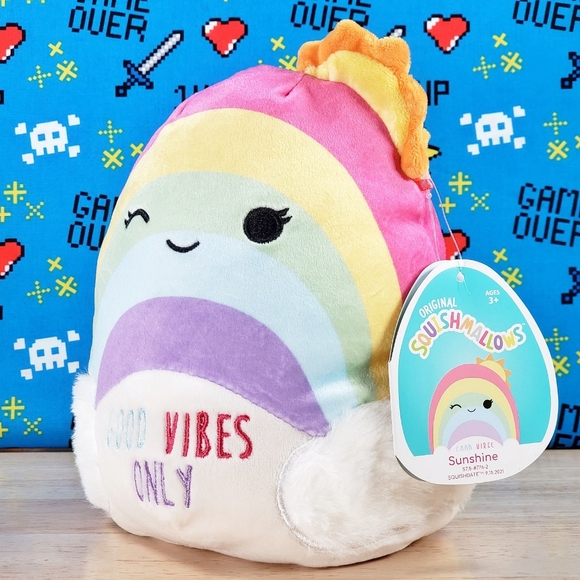 Squishmallows | Toys | Squishmallow Sunshine The Rainbow 75 22 ...